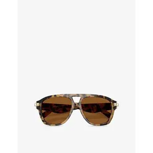 Michael Kors Mk2277u Grenada Pilot-frame Tortoiseshell Acetate Sunglasses