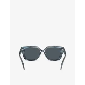 Michael Kors Mk2275bu Santo Domingo Square-frame Acetate Sunglasses