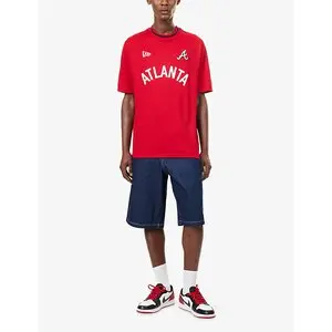 New Era Atlanta Braves Mlb Oversized Jersey T-shirt