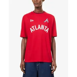 New Era Atlanta Braves Mlb Oversized Jersey T-shirt