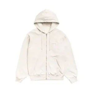 StÜssy Lightweight Terry Zip Hoodie 'stone - Grey