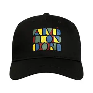 Aimé Leon Dore Stacked Logo Hat 'jet - Black