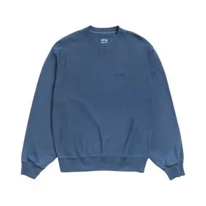 StÜssy Lightweight Terry Crew - Blue