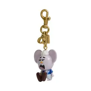 BRAIN DEAD X Coach Vinyl Kachi Mouse Bag Charm - Multicolor