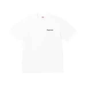 Supreme Paris Is Burning Tee - White