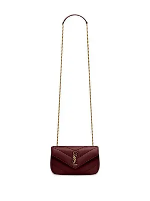 Saint Laurent Loulou Mini Bag - Red