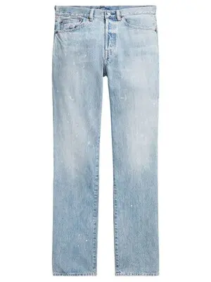 POLO RALPH LAUREN Jeans With Splashes Relaxed Straight-fit