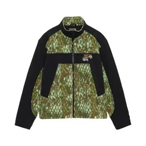 StÜssy X Mountain Hardwear Full Zip Fleece 'groves Scale Print - Multicolor