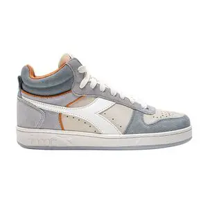 DIADORA Wmns Magic Basket Demi Suede 'arctic Ice Whisper White - Grey
