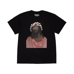 DENIM TEARS Jesus Tee - Black