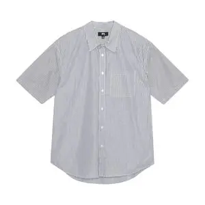 StÜssy Boxy Short-sleeve Shirt 8 Ball 'stripe