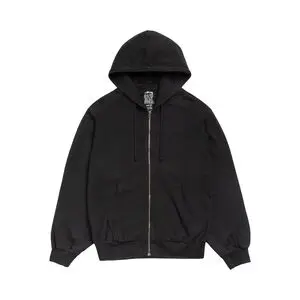 StÜssy Lightweight Terry Zip Hoodie - Black