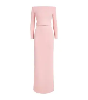 Solace London Solace London Sabina Column Gown Pink