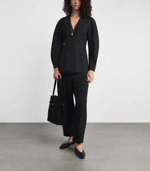RETORI Virgin Wool Hourglass Blazer