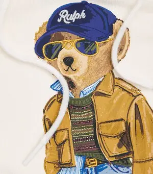 Polo Ralph Lauren Cotton-blend Polo Bear Hoodie