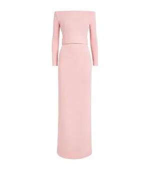 Solace London Off The Shoulder Evening Dresses