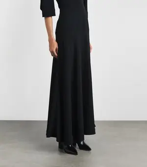 RETORI Cady Half-circle Maxi Skirt