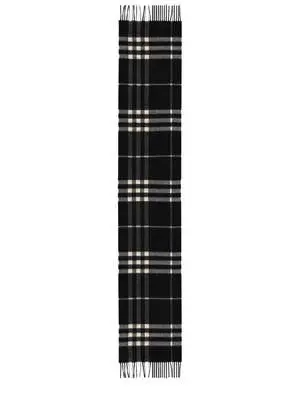 Burberry Luxurious Cashmere Scarf For - Black