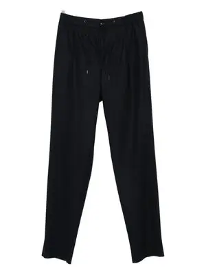 Giorgio Armani Tailored Cashmere Blend Trousers - Blue