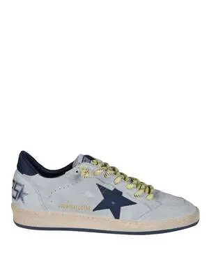 GOLDEN GOOSE Leather Sneaker Ballstar - Grigio
