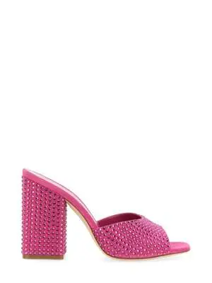 Paris Texas 105mm Holly Anja Sandals - Fuchsia