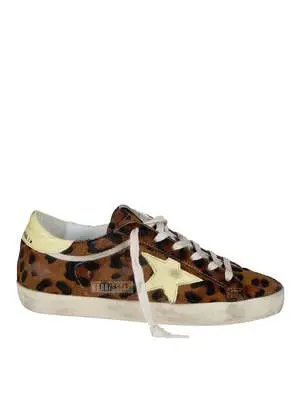 GOLDEN GOOSE Sneaker With Star Detail And Premium Leather - Marrone