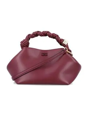 GANNI GANNI Twisted Handle Crossbody Bag Viola
