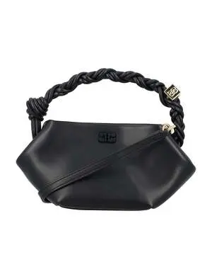GANNI Everyday Shoulder Bag - Nero