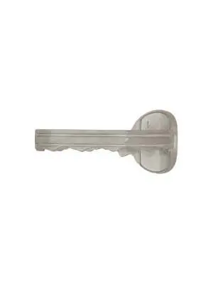 MAISON MARGIELA Key Cuff In Brass - Silver
