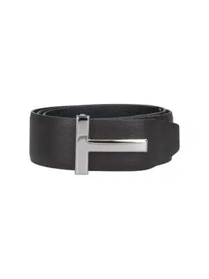 TOM FORD T Buckle Belt - Brown