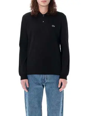 Lacoste Long-sleeve Polo Shirt - Black