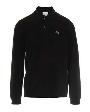 Lacoste Long-sleeve Polo Shirt Size - Black
