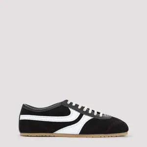 Dries Van Noten Leather & Rubber Sneakers - Black