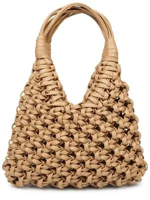 HIBOURAMA Woven Shoulder Bag
