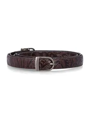 LOW CLASSIC Sleek Two-way Buckle Belt