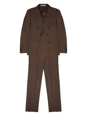 Tagliatore Double-breasted Suit - Brown