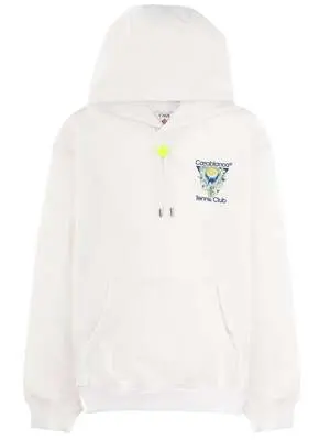 Casablanca Tennis Club Icon Hoodie - White