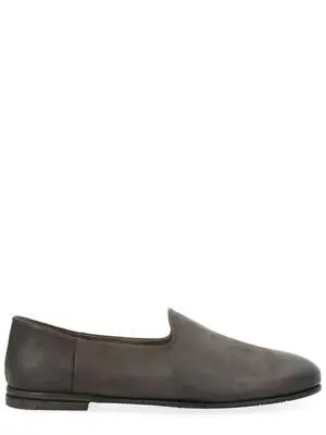 Premiata Leather Loafers - Charcoal