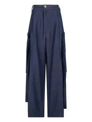 DARKPARK Wide-leg Cargo Trousers