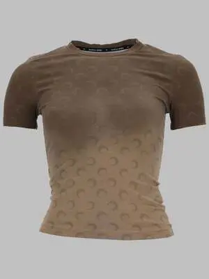 MARINE SERRE Moon Print T-shirt Perfect Fit