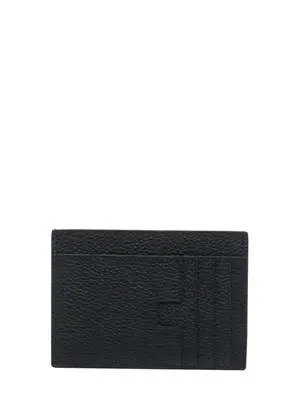 TOM FORD Leather Card Holder - Black
