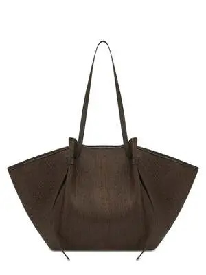 Yuzefi Large Mochi Woven Raffia - Brown