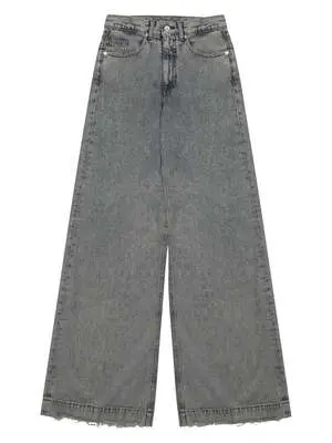 NINE:INTHE:MORNING Wide Leg Trousers - Denim