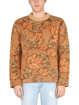 ERL Jacquard Workmanship Knit Sweater