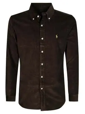 Polo Ralph Lauren Long Sleeve Sport Shirt - Marrone