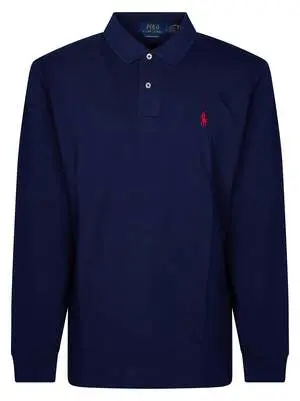 Polo Ralph Lauren Long Sleeve Knit Shirt - Blu