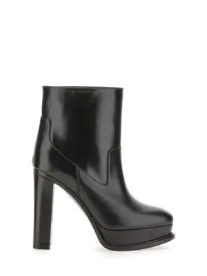 Alexander Mcqueen Platform Booties
