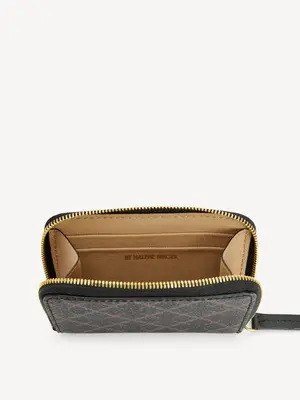 BY MALENE BIRGER Elia Printed Coin Purse - Dark Chokolate
