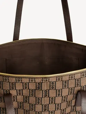 BY MALENE BIRGER Carva Monogram Tote Bag
