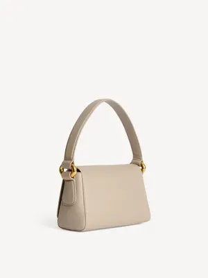 BY MALENE BIRGER Lellie Leather Shoulder Bag - Dune